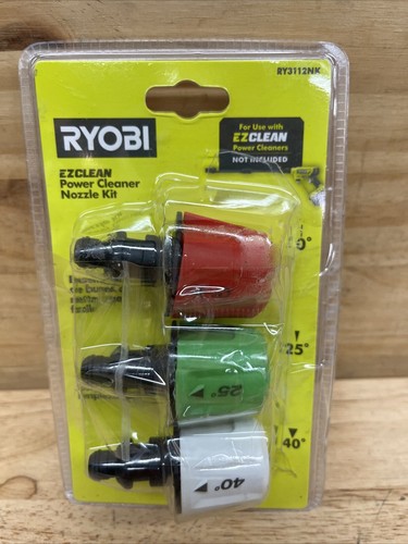 Ryobi RY3112NK EZ Clean Power Cleaner Nozzle Kit - OPEN BOX - DN-J26 | eBay