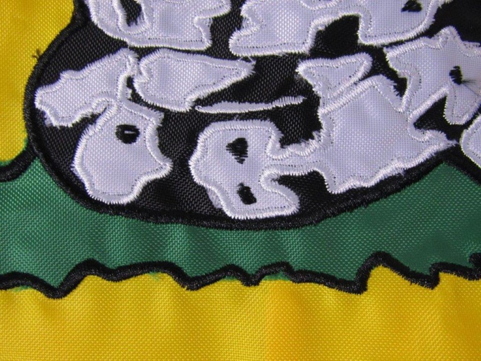 60" Gadsden Don't Tread On Me White Snake Embroidered Nylon Wind Sock ...