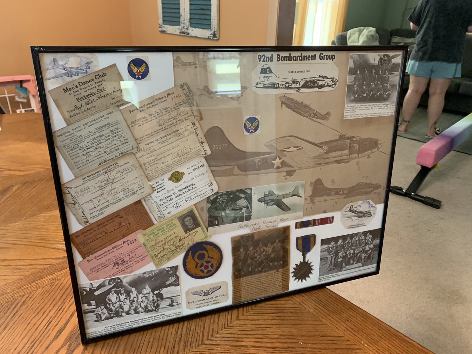 WW2 DFC Winner lot, 325th Bomber, 92nd group 8th AAC- Normandy, Bulge ...