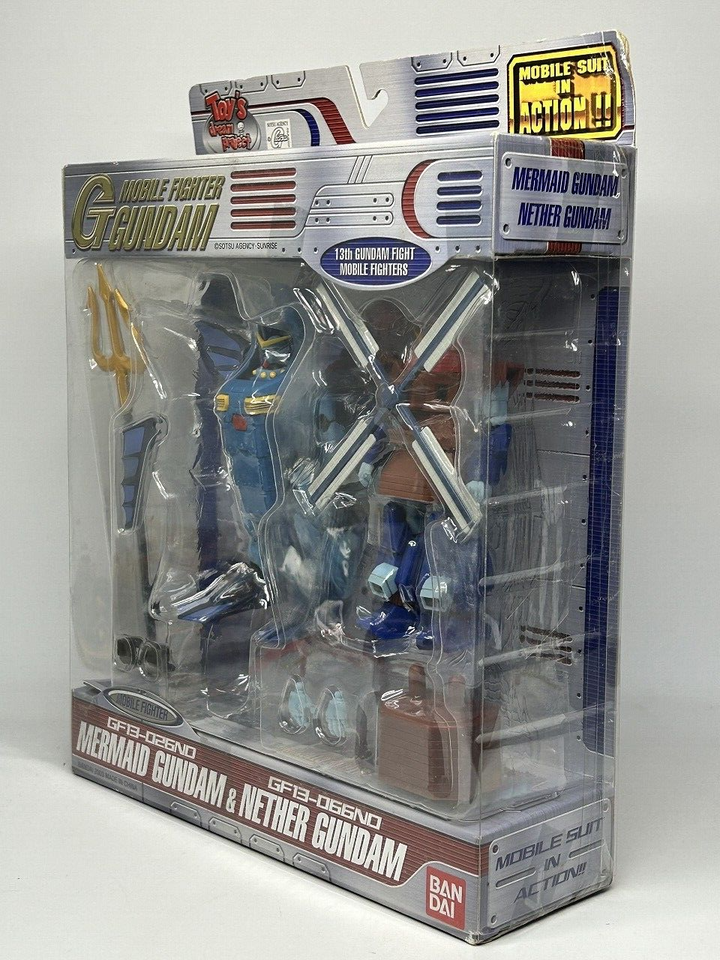 MSIA Mobile Fighter G Gundam " Mermaid Gundam & Nether Gundam " Toy's ...