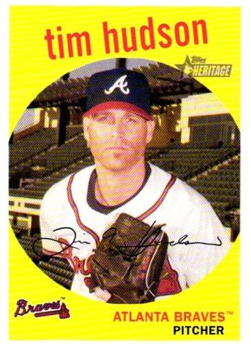 2008 Topps Heritage #40 Tim Hudson GB SP | eBay