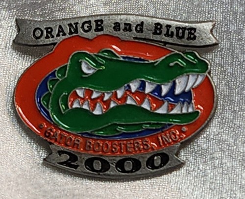 Florida Gators Orange and Blue 2000 Hat Lapel Pin - Gator Boosters | eBay