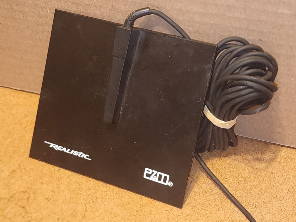 Realistic 33-1090A PZM Boundary Pressure Zone Microphone #4361736 Japan ...