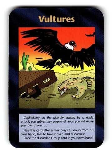 Vultures Card Limited INWO Illuminati New World Order | eBay