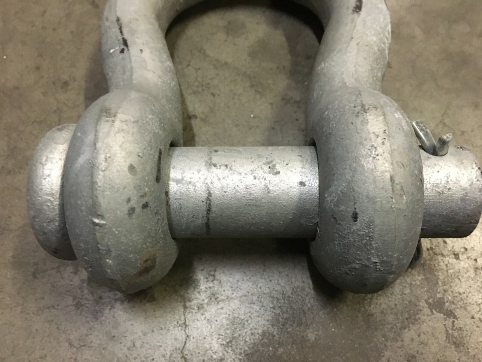 CM Galvanized 13.5 Ton 1 3/8" Hoisting Rigging Clevis Anchor Shackle ...