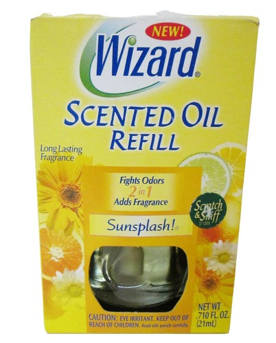 Vtg Air Wick WIZARD Scented Oil Refill SUNSPLASH for Plug In Warmer HTF ...