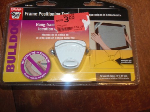 Bulldog Frame Positioning Tool - Hang Frames In Exact location Every ...