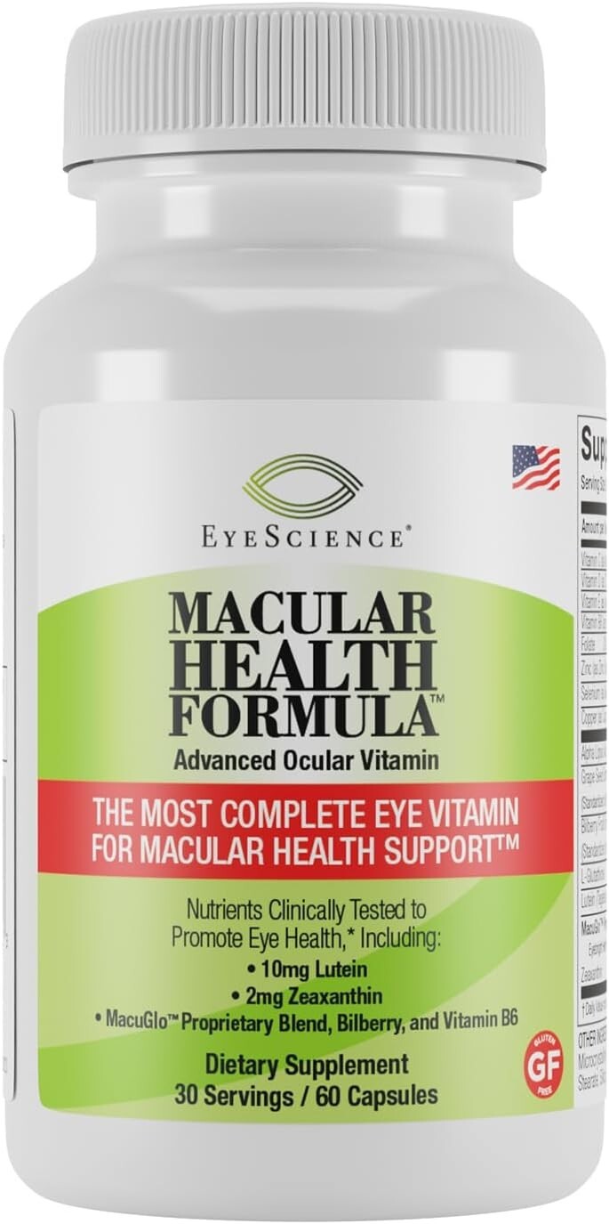 MacuHealth DIRECT Eye Vitamin Macular Degeneration Health Supplement ...