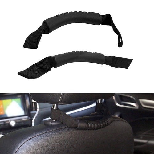 2x Car Back Seat Headrest Grab Pull Handle Car Handle Assist Seat ...