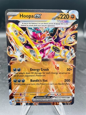 Pokemon Hoopa ex 098/182 Paradox Rift Double Rare Holo NM | eBay