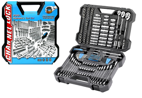 Channellock 39151 Mechanic's Tool Set - 200 Piece 687930097319 | eBay