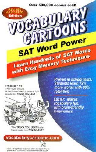 Vocabulary Cartoons: SAT Word Power - Paperback By Burchers, Sam - GOOD ...