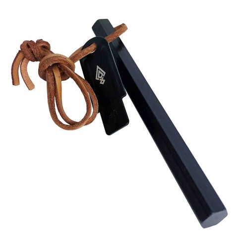 HEX Flint & Steel Ferro Rod Large Fire Striker Starter Lighter Survival ...