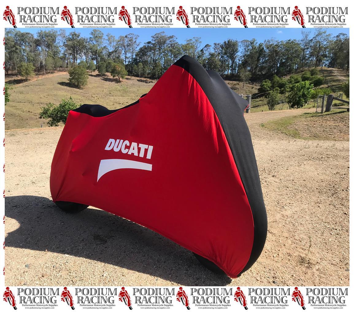 DUCATI HYPERMOTARD INDOOR BIKE COVER CUSTOM FITTED WITH SOFT LINING ...