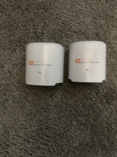 (2) Rhythm Healthcare P2 Batteries Used Fully Functional And Holds ...