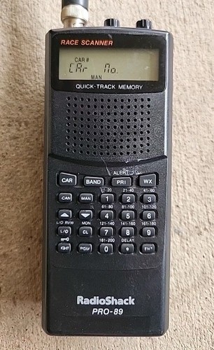 RadioShack PRO 89 Digital Scanner VHF/UHF/Air Band Race Scanner Works ...