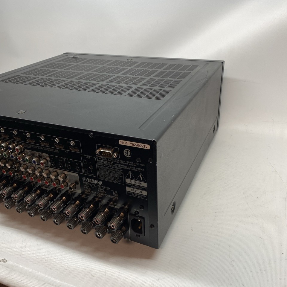 Yamaha RX-A3020 9.2 Channel AVR – Tested Fully Functional With Remote ...