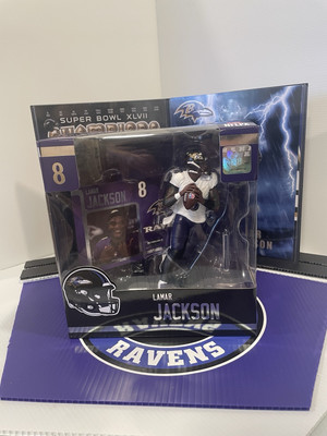 Custom Lamar Jackson Figure, Includes Ravens Team Display | eBay