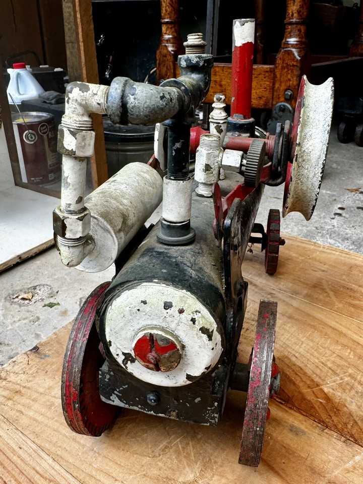 Vintage Steam Tractor Toy Steam Engine Folk Art Americana | eBay
