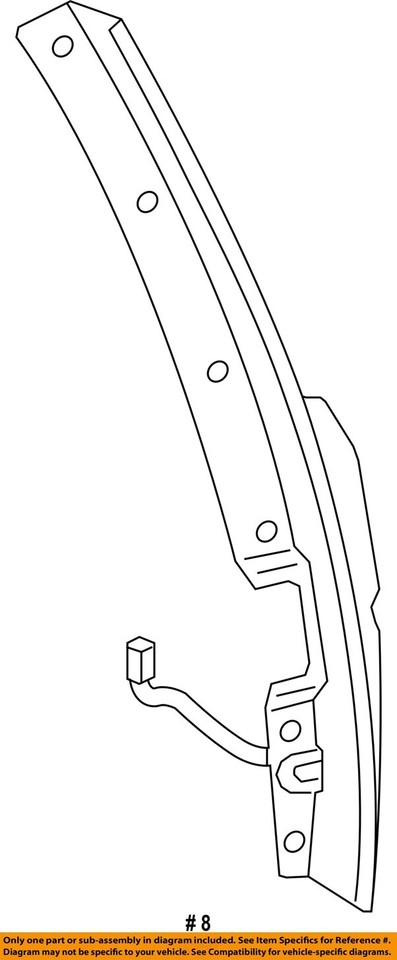 GM OEM Liftgate Tail Tailgate Trunk-Sensor 23454229 | eBay