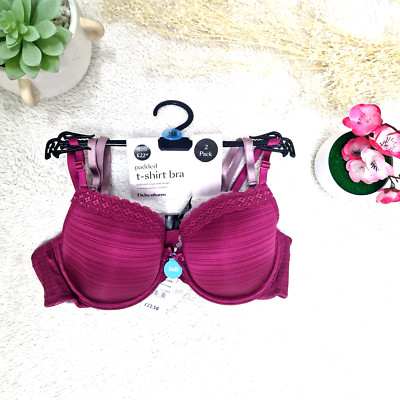 Ladies lace Bra Debenhams T-Shirt Bra Full Coverage Wired Padded Pack ...