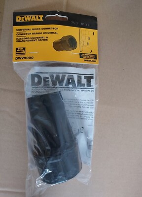 Dewalt DWV9000 Universal Quick Connector for Dewalt Dust Connector | eBay