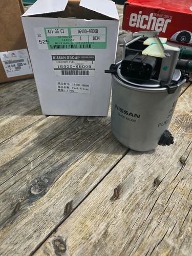 Nissan X-Trail T32 Qashqai II Diesel Fuel Filter. Genuine 164004BD0B | eBay