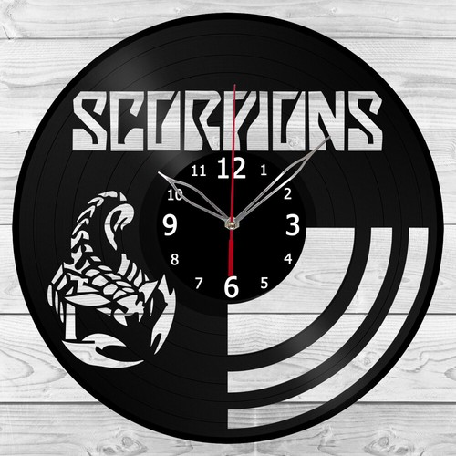 Vinyl Clock Scorpions Record Wall Clock Home Decor Original Gift 1303 ...