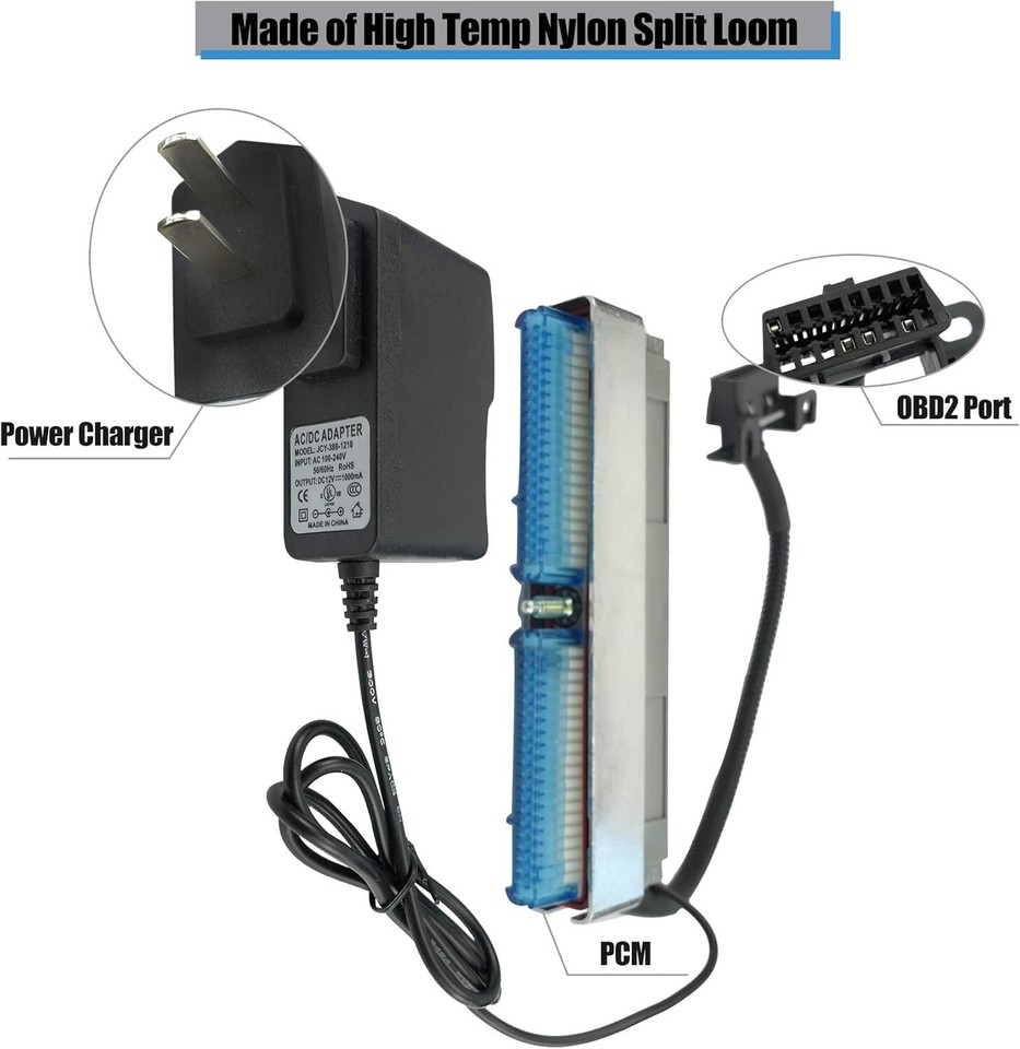 LS Gen 3 ECM PCM Bench Harness w/Power Supply - Fits GM Chevy 1999-2007 ...