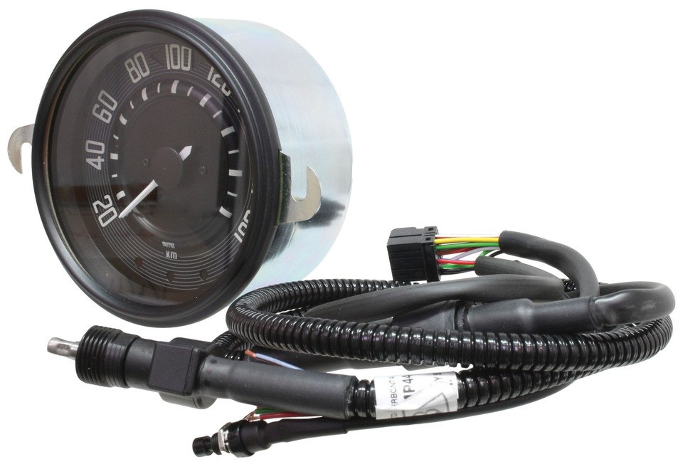 Smiths Digital Speedometer 180 KMH w Black Face fits VW Beetle Buggy ...