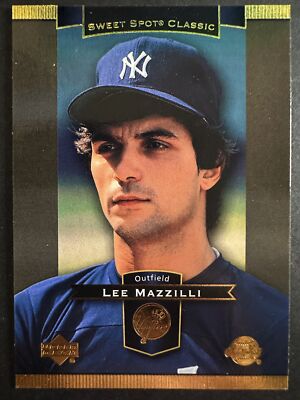 Lee Mazzilli 2003 Upper Deck Sweet Spot Classic Baseball New York ...