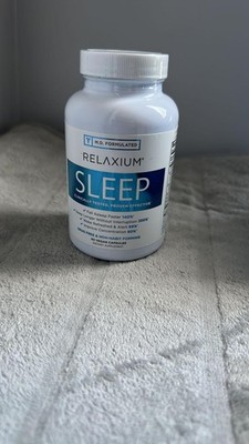 RELAXIUM SLEEP 60 Capsules / Dietary Better Sleep Supplement - exp ...