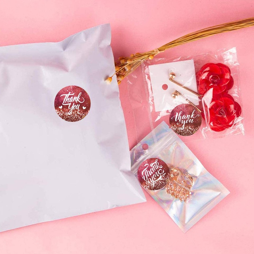 Sealing Sticker Labels Envelope Sealer Gift Adornments Packing Stickers ...