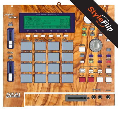 Akai MPC 1000 Skin | Wood 6 | Protective Decal | StyleFlip Skins | eBay