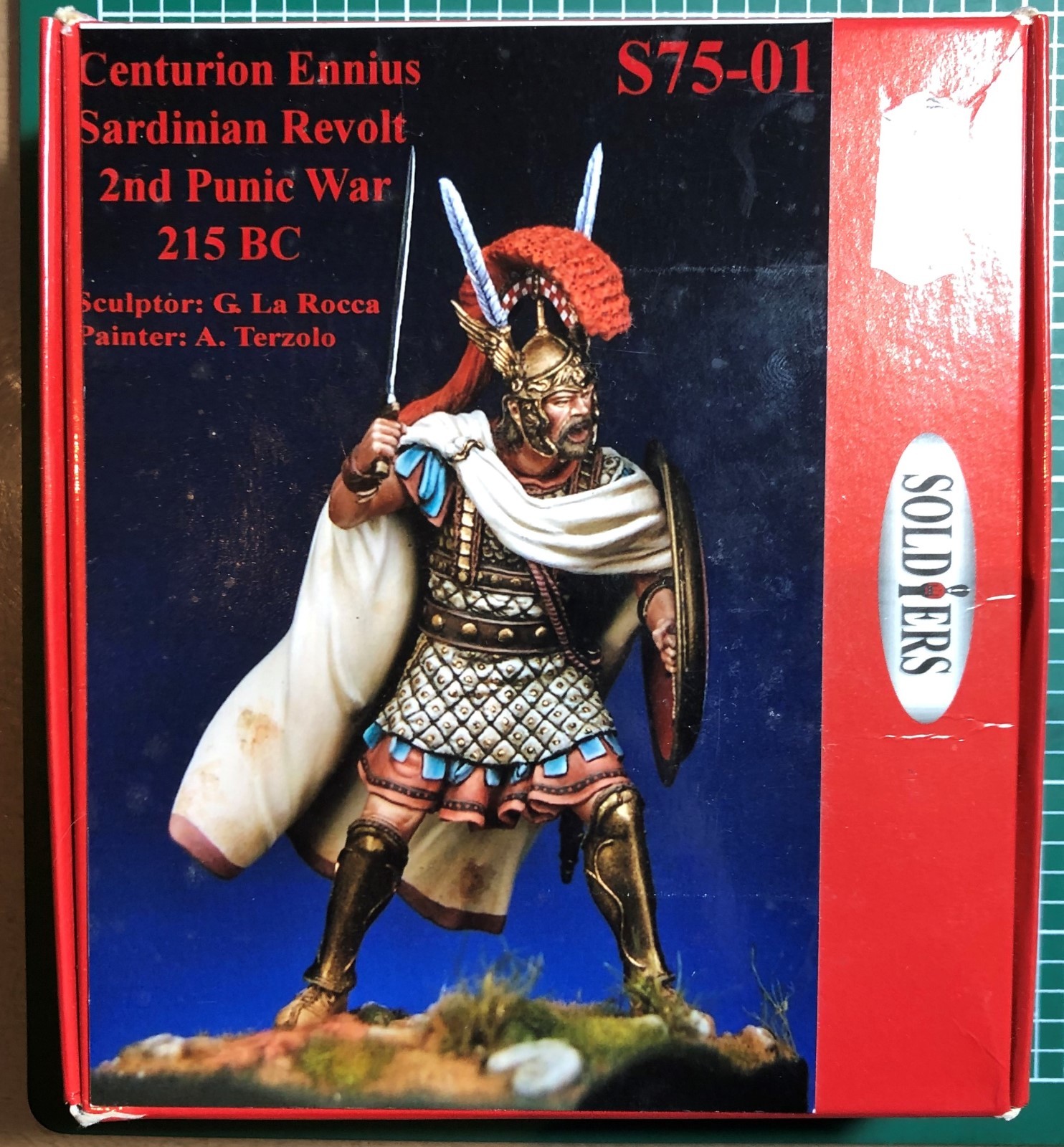SOLDIERS SGF MINIATURES SR75-01 - CENTURION ENNIUS SARDINIAN REVOLT ...
