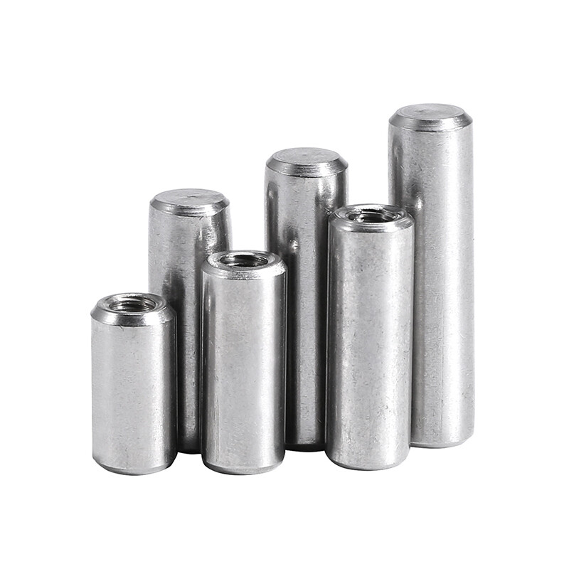 Dowel Pins with Internal Thread A2(304) Stainless Steel M3 M4 Thread ...