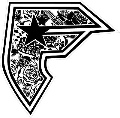 Famous Star and Straps Decal Pair - Truck Window Car Wall Art High ...