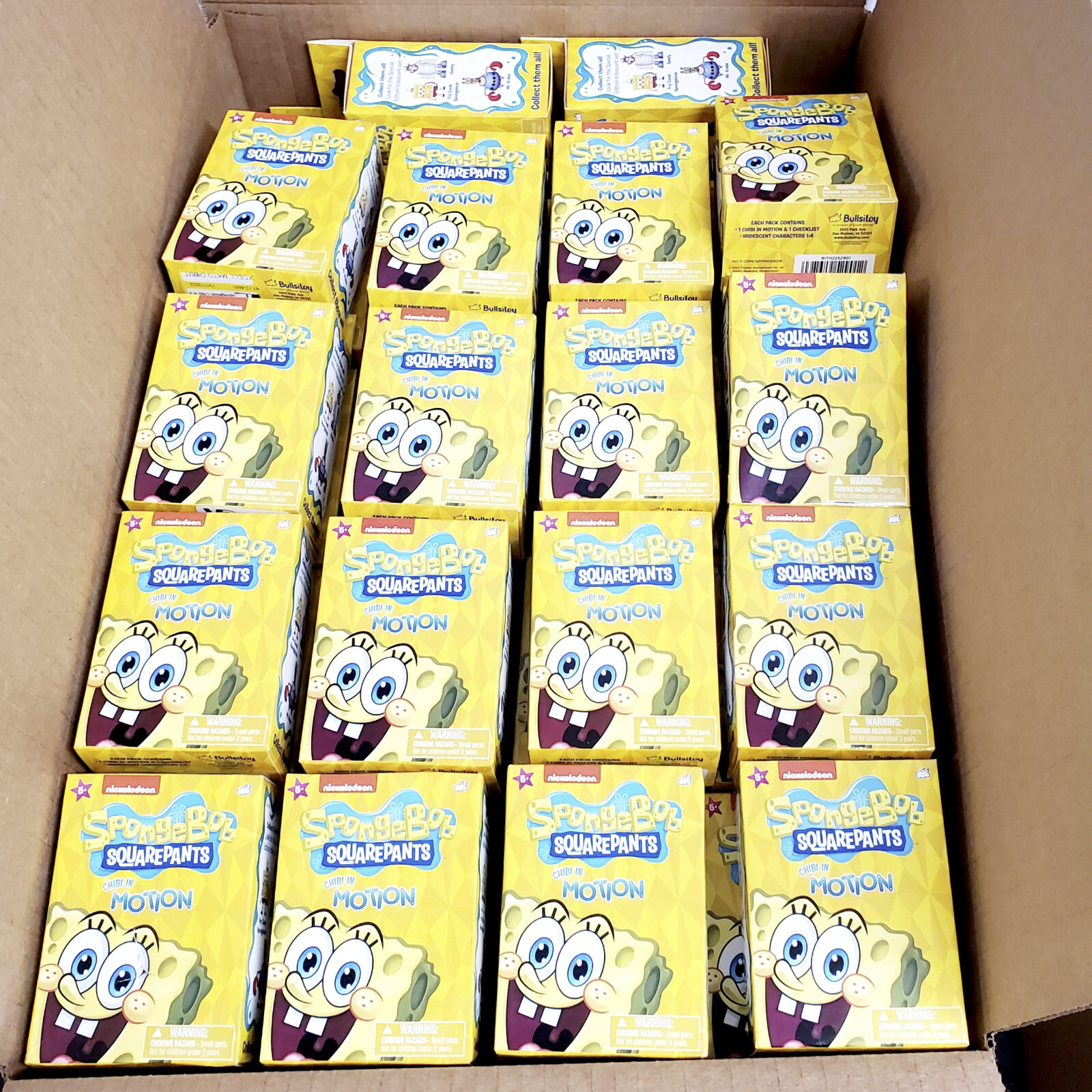 SpongeBob SquarePants Chibi in Motion Series 1 - Lot of 106 New Blind ...