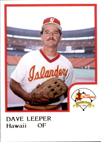 1986 Hawaii Islanders ProCards 16 Dave Leeper Orange California CA ...