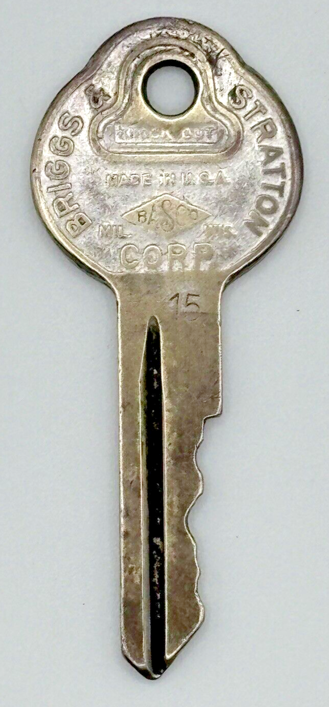 Vintage Key 15 GM Briggs Stratton Knock Out Milwaukee Basco | eBay