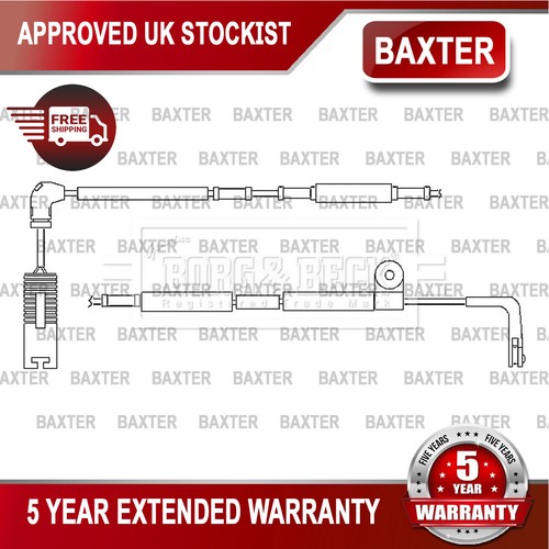 Fits Land Rover Range 2002-2012 Baxter Rear Brake Pad Wear Sensor ...