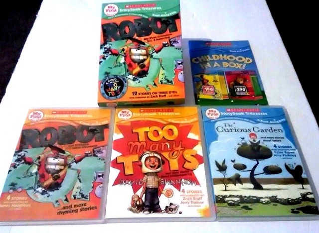 My First Collection Vol. 4 Featuring Robot Zot 3 DVD Set 12 Stories ...
