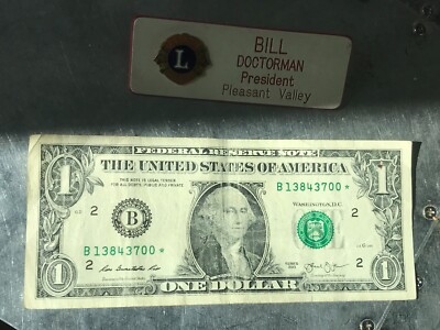 2013 B Star Note $1 Dollar B 138437* US Currency Banknote Paper Money ...