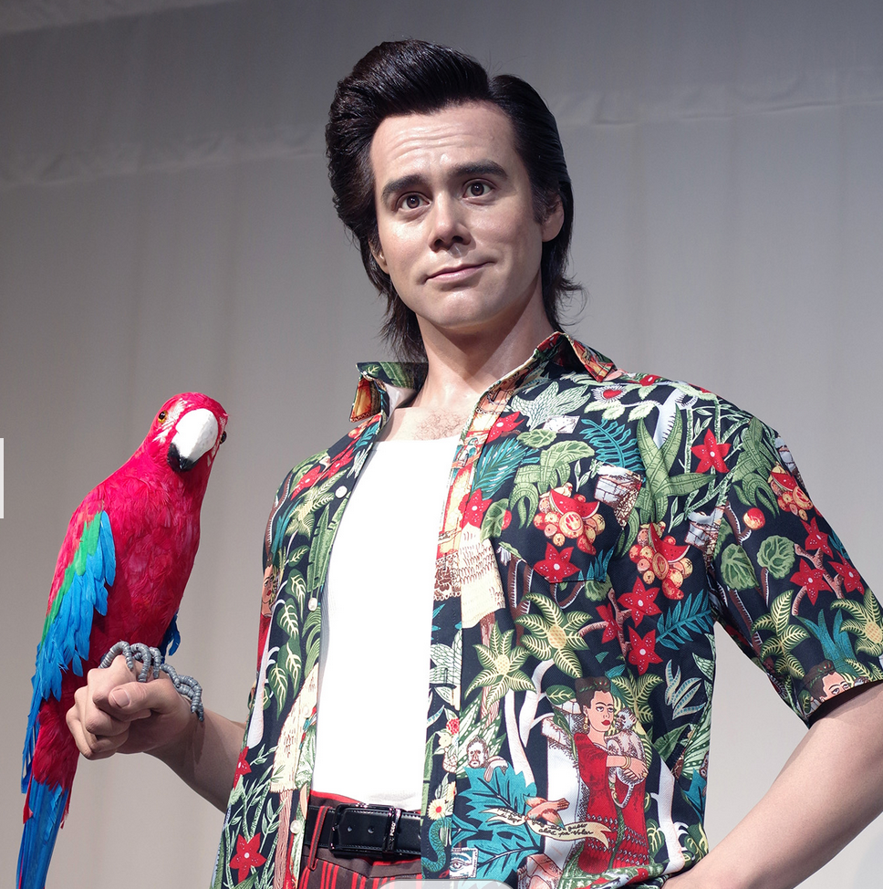 Life Size Jim Carrey Ace Ventura Movie Star Statue Realistic Prop ...
