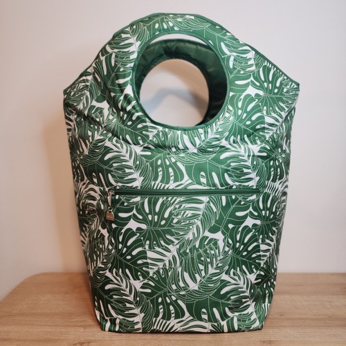 Pursfection XL Multi Purpose Tote Tropical Leaves Insulated New Retired ...