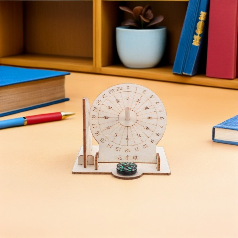 Equatorial Sundial Model Educational with Compass Astronomy Science Kit ...