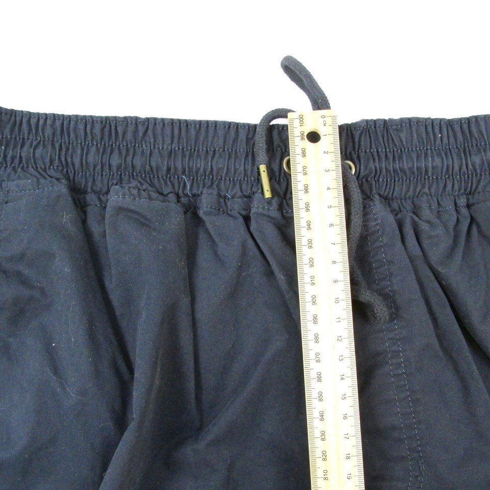 Mr Big Black Cargo Shorts Mens Size 5XL Big & Tall Stretch Elasticated ...