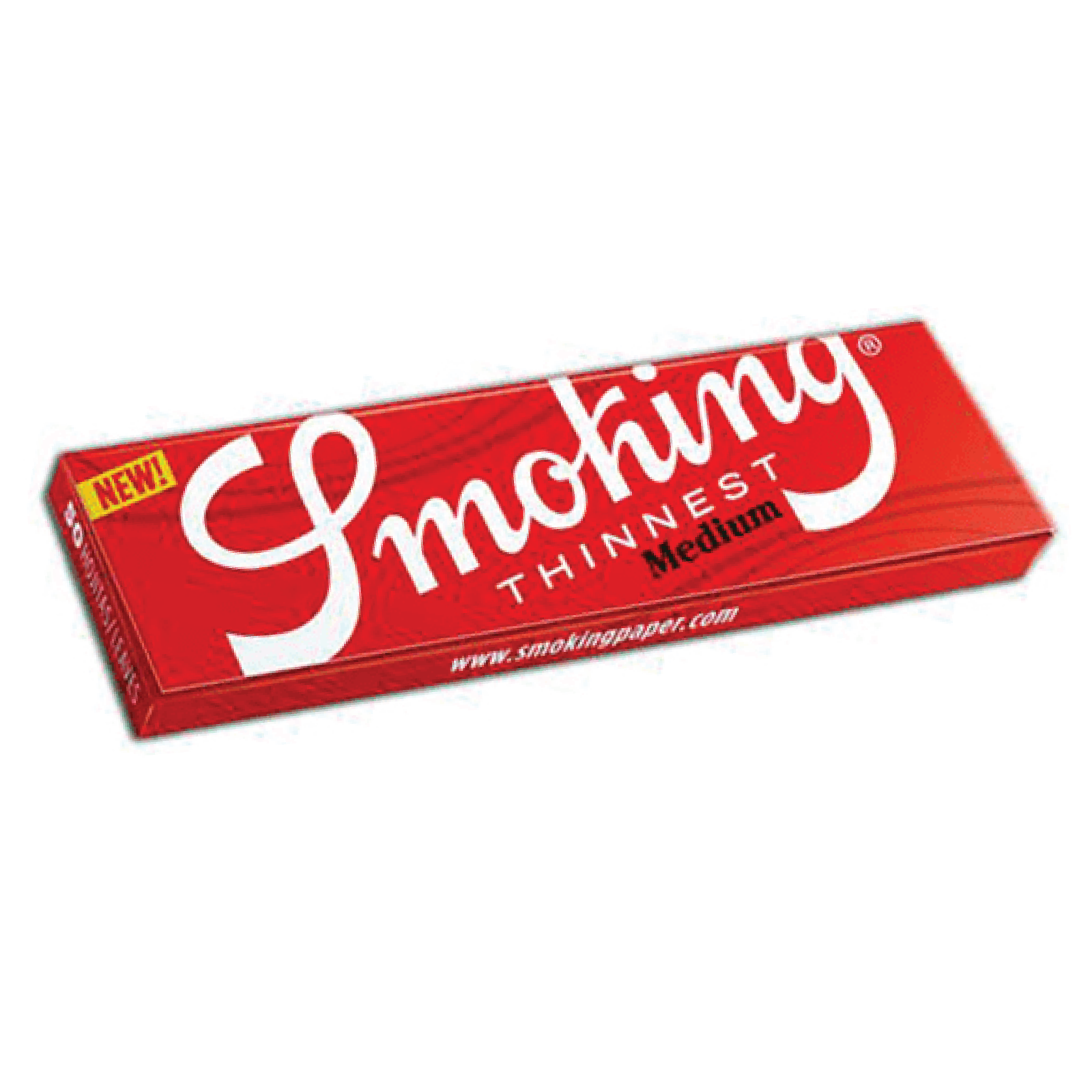 Full Box 25x Packs Smoking Red Thinnest Medium Rolling Papers | 50 ...