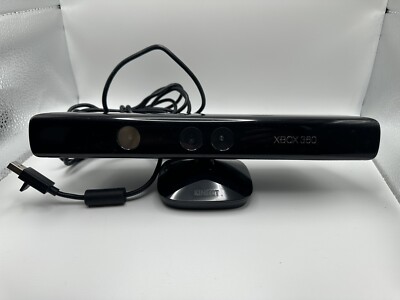Genuine Microsoft XBOX 360 Kinect Sensor Bar Model 1414 Black Tested ...