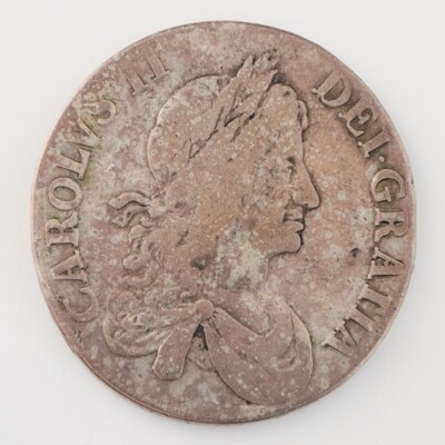 Charles II Silver Crown 1664 XVI | eBay